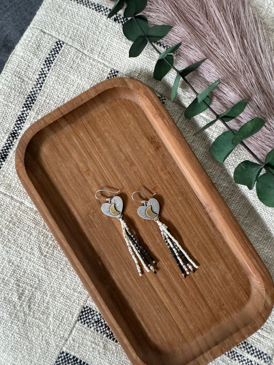 Miko x O&P Inner Light Earrings – Oro y Plata Metalworks
