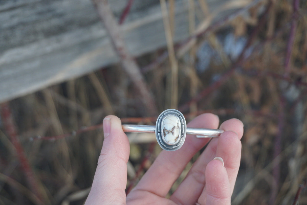 Relic Cuff- Wild Horse – Oro y Plata Metalworks